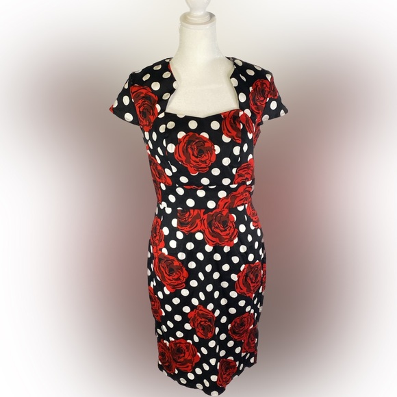 Grace Karin | Dresses | Grace Karin Womens S Nwt Rockabilly Dress Black ...